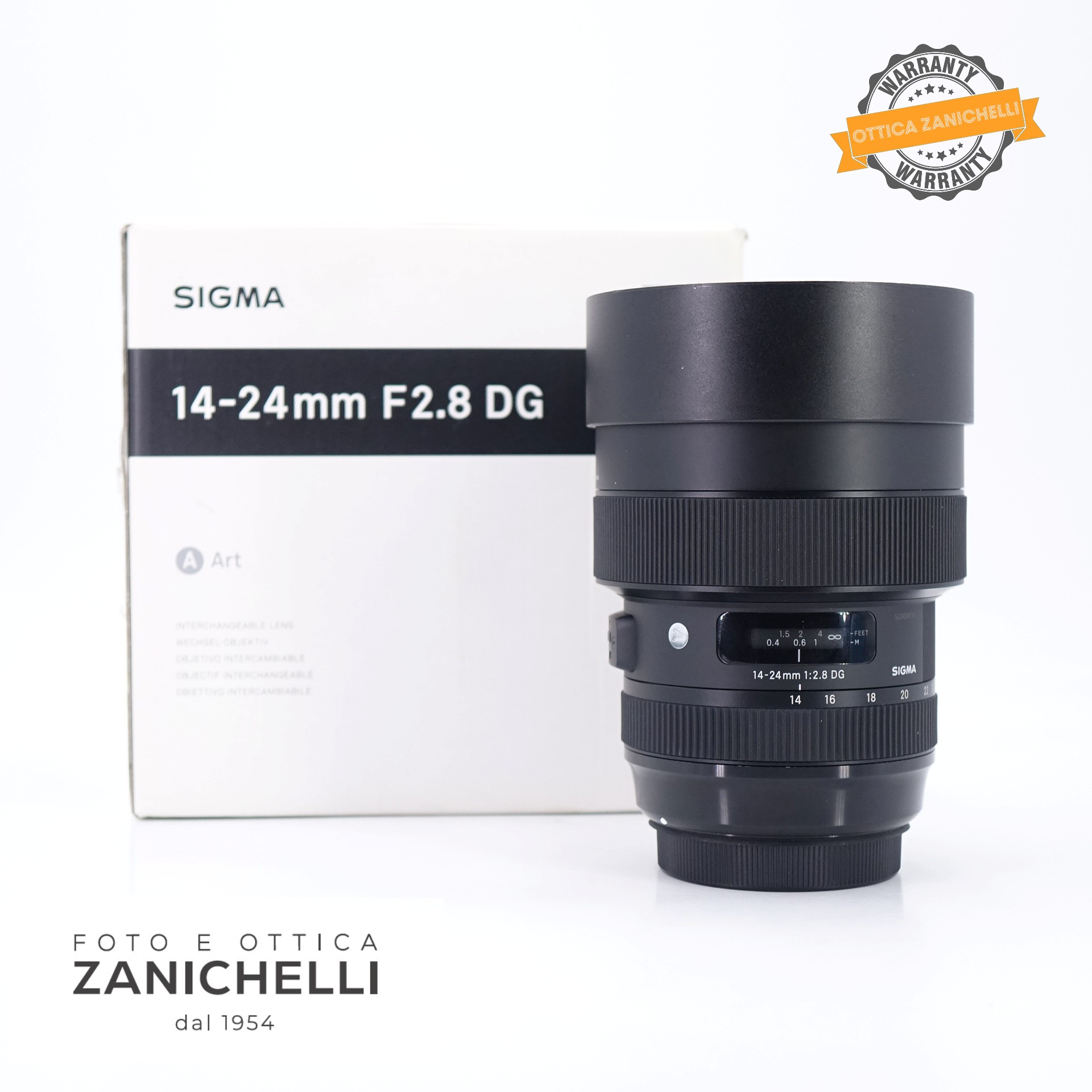 Sigma 14-24mm F2.8 DG HSM ART (Canon) Usato (G6)