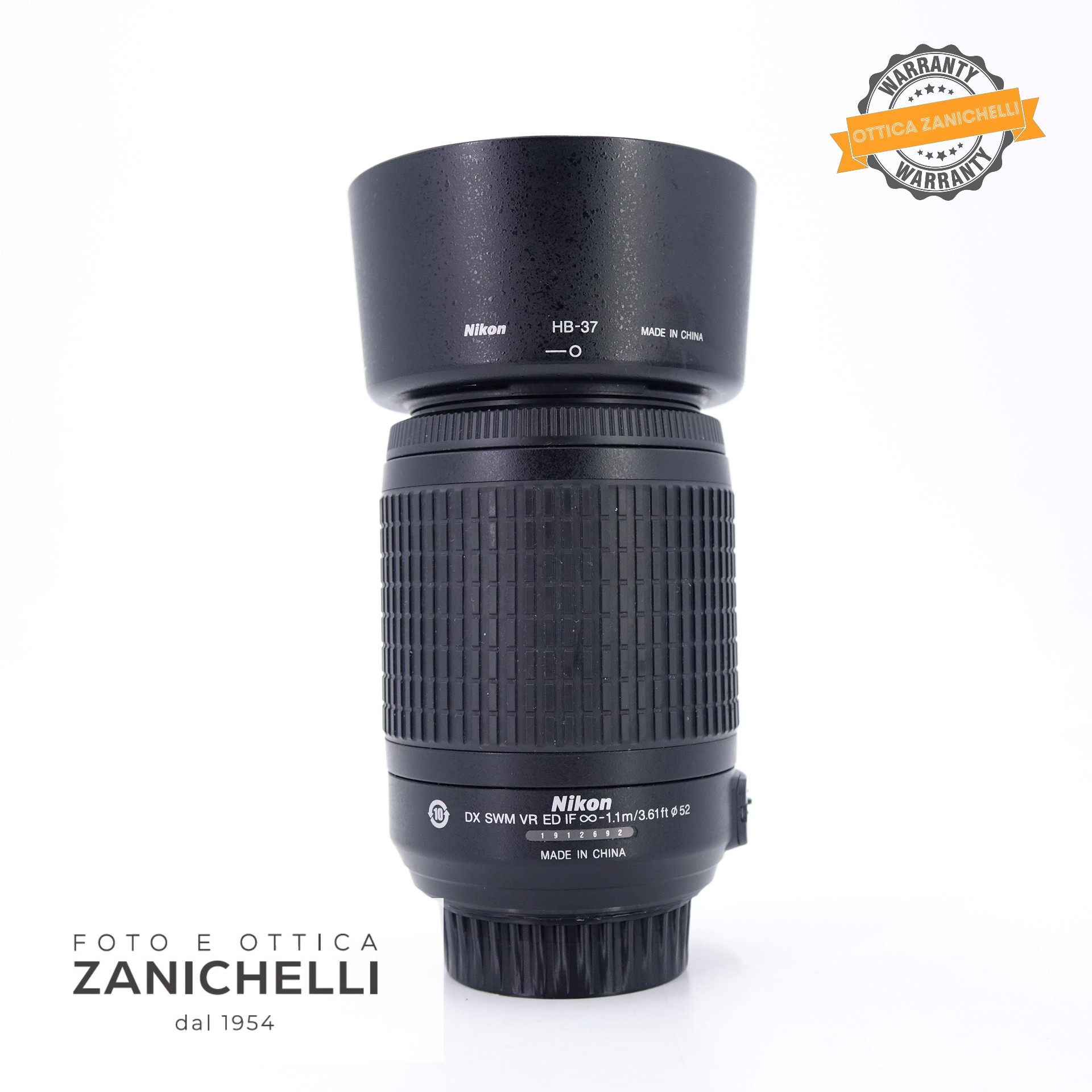 Nikon AF-S 55-200mm f/4-5.6 G ED DX VR Usato (G692)